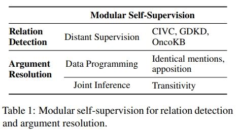 Modular Self Supervision For Document Level Relation Extraction Kurongblog