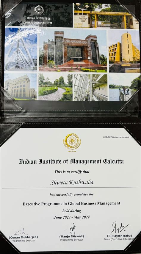 I Am Delighted To Announce My Successful Completion Of Epgbm From