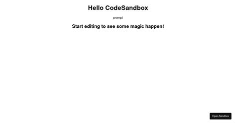 browser permission forked codesandbox