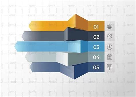 دانلود طرح آماده اینفوگرافیک ۳۳ Png
