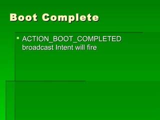 Learning AOSP Android Booting Process PPT Operating Systems Computer Software And
