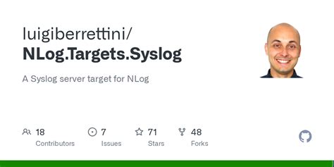 Github Luigiberrettininlogtargetssyslog A Syslog Server Target
