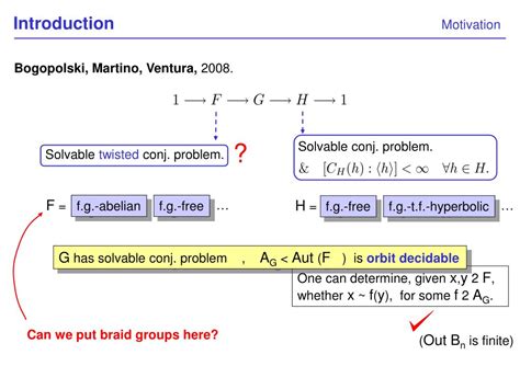 Ppt Twisted Conjugacy In Braid Groups Powerpoint Presentation Free
