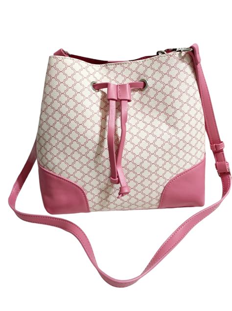 ΓΥΝΑΙΚΕΙΑ ΤΣΑΝΤΑ ΩΜΟΥ ΔΙΧΡΩΜΗ ΛΕΥΚΟ ΡΟΖ Etsantaki Gr