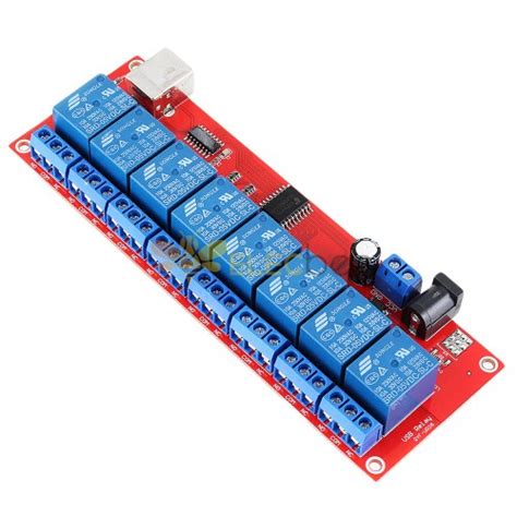Channel V Hid Driverless Usb Relay Usb Control Switch Computer Control Switch Pc Intelligent