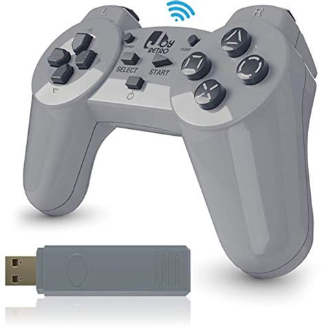 Joyretro 2 4ghz Wireless Controller For Playstation Classic Mini [turbo Edition] Turbo Buttons