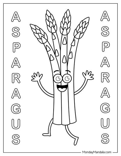 38 Vegetable Coloring Pages Free Pdf Printables