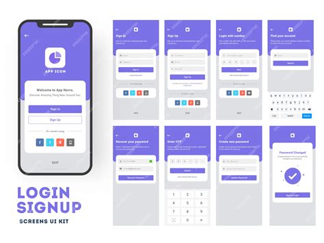 Premium Vector Mobile App Ui