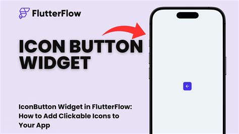 Iconbutton Widget In Flutterflow How To Add Clickable Icons To Your App Youtube