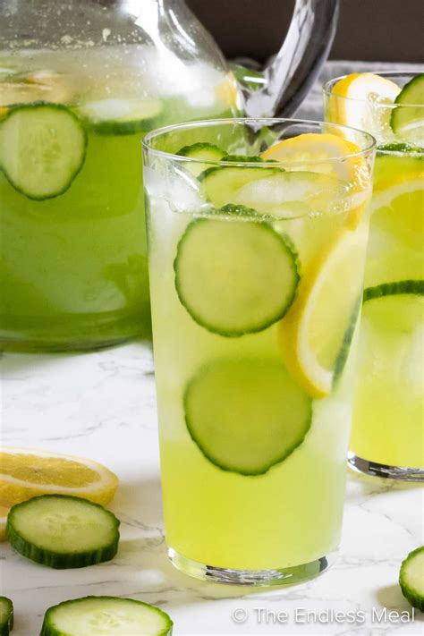 Cucumber Lemonade The Endless Meal®