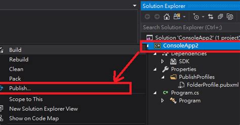 Visual Studio 2017 NET Core 2 0 NET Core 主控台應用程式編譯產生 exe 執行檔 NET