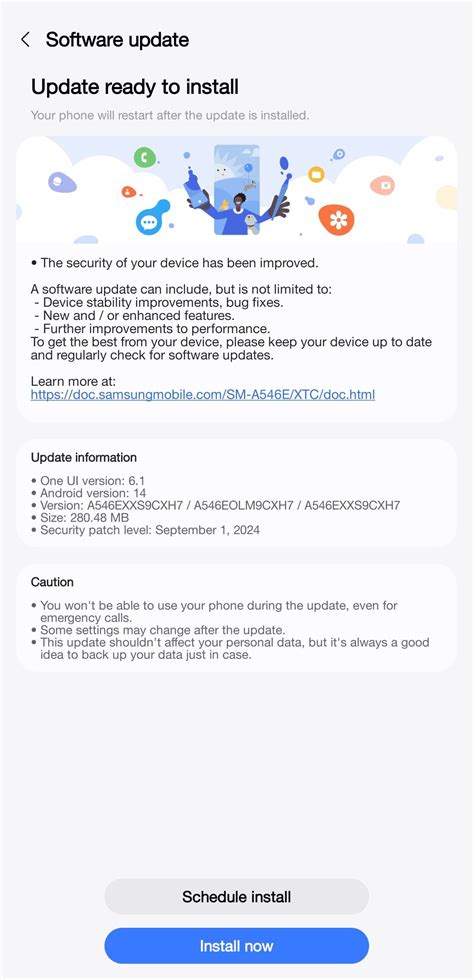 Galaxy A54 Secutity Patch Update Samsung Members