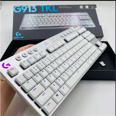 Bàn Phím Logitech G913 Tkl Lightspeed Wireless Rgb Red Linear Switch