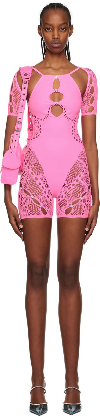 Poster Girl Pink Becky Jumpsuit Ssense Canada