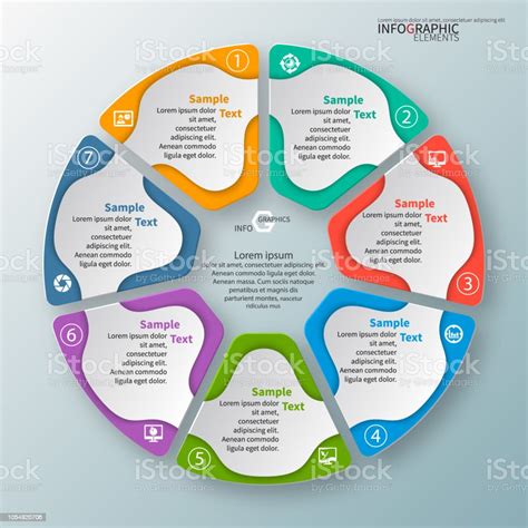 추상적인 3d 종이 인포 그래픽 비즈니스 템플릿입니다 벡터 일러스트 레이 션 0명에 대한 스톡 벡터 아트 및 기타 이미지 0명 3차원 형태 공란 Istock