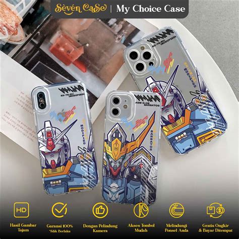 Jual Case POCO F3 X3 GT M3 SevenCase Gundam Casing Hp Aesthetic Kesing Hp Karakter Anime