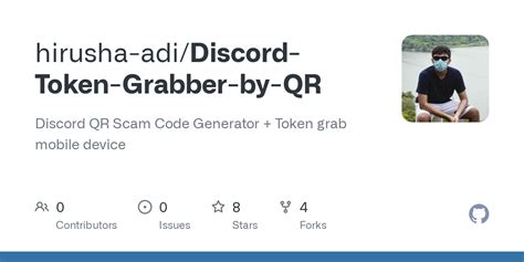 GitHub Hirusha Adi Discord Token Grabber By QR Discord QR Scam Code Generator Token Grab