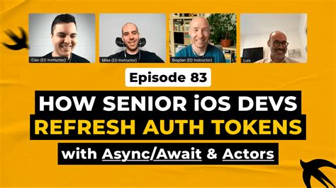 How To Refresh Auth Tokens Correctly Using Swift Asyncawait And Actors