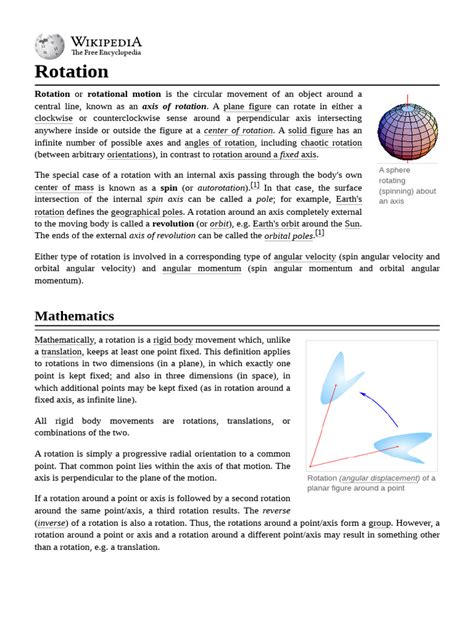 Rotation Pdf Rotation Eigenvalues And Eigenvectors