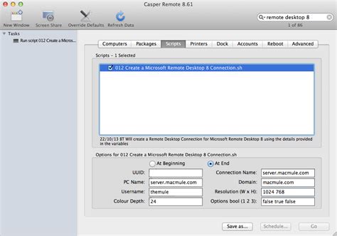How To Create A Microsoft Remote Desktop 8 Connection Macmule