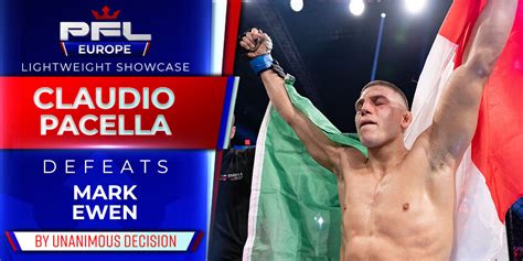 Claudio Pacella Comes Out On Top With Decision Win In Wild Battle Professional Fighters League