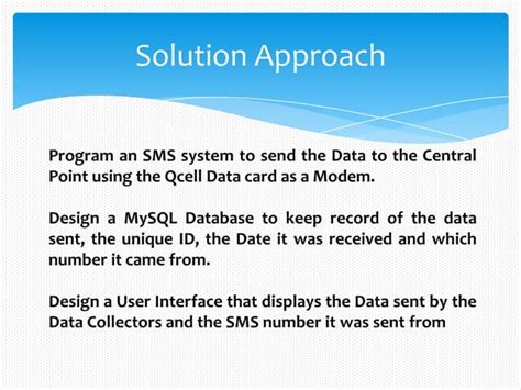 Improved Weather Data Collection And Transmission Ppt