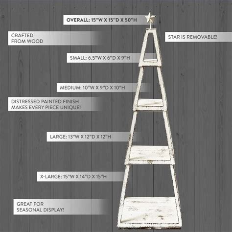 HUGE Inch Distressed Wood Tree Shelf Decor Steals Wood Tree Tree Shelf How To Distress Wood