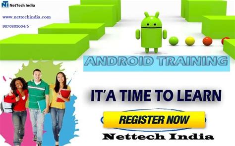 Android Course Training Android Classes Nettech India Software