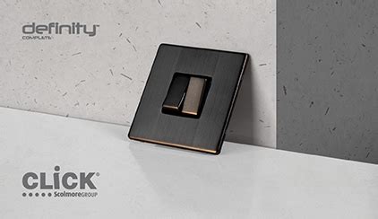 Click Scolmore Introduces Definity Complete In Matt Bronze