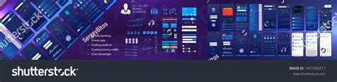Un gran número de UI UX vector de stock libre de regalías 1451050217 Shutterstock