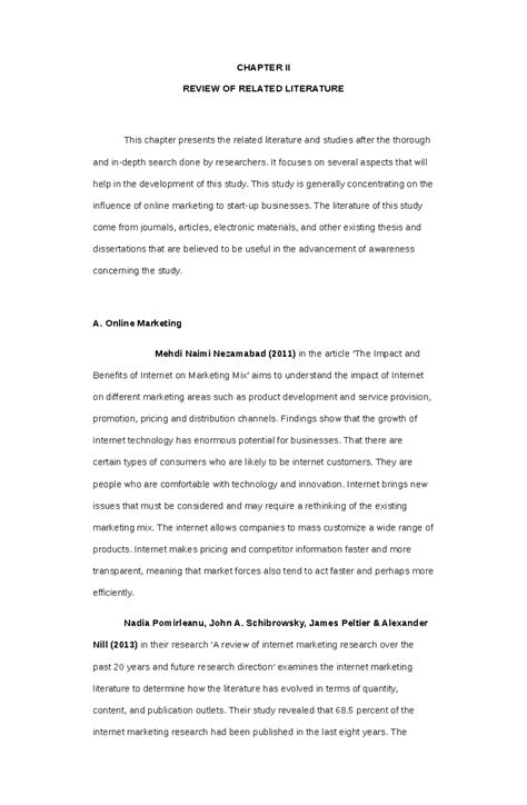 Chapter Ii Rrl Notes Chapter Ii Review Of Related Literature This