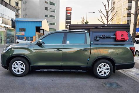 쌍용 렉스턴 스포츠 칸 튜닝 기본부터 캠핑카까지 네이버 블로그