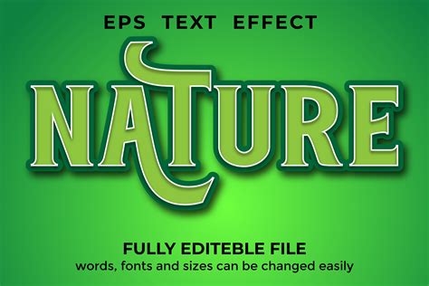 3d Style Editable Vector Text Effect Graphic By Atikartist56 · Creative Fabrica