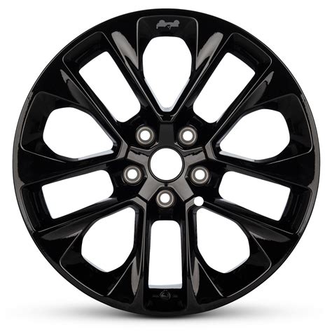 For 2019 2024 Jeep Wrangler 20 Inch Gloss Black Aluminum New Oem Rim