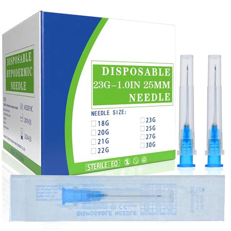 1ml 25g 5 8 Luer Lock 50 Pack 1ml Lab Syringes With 25g 5 8 Needles