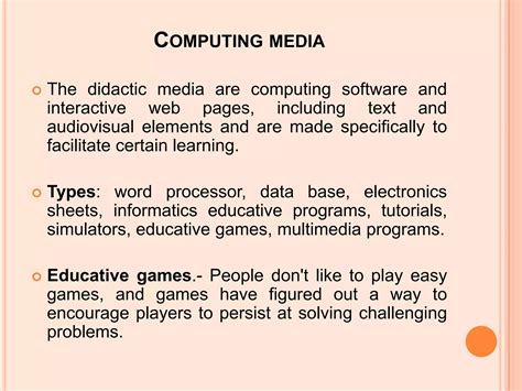 Didactic Resources Ppt