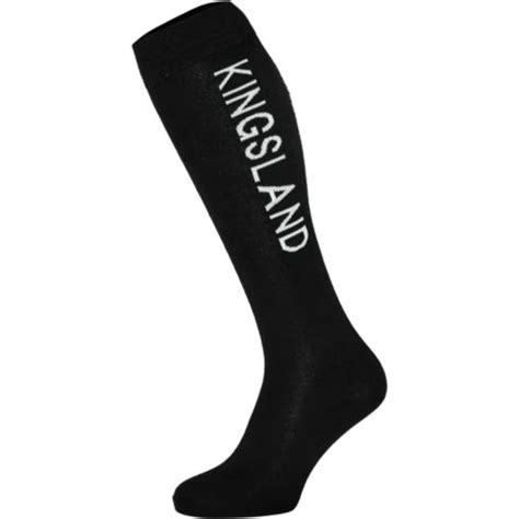 Kingsland Knee High Socks Coolmax Klglen Black Equusvitalis Onlineshop