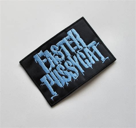 Faster Pussycat Embroidered Patch