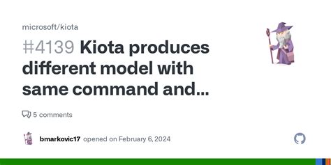 kiota produces different model with same command and openapi description · issue 4139