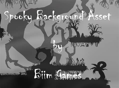 Spooky Background Asset Game Backgrounds