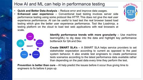 Atagtr2021 Presentation Use Of Ai And Ml In Performance Testing By Adolf Patel Pptx