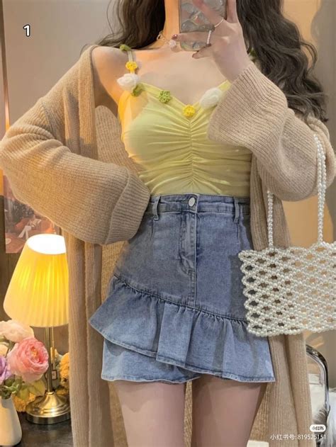 Pin Oleh Felicia Di S Model Pakaian Gadis Gaya Model Pakaian Gaya Model Pakaian Korea