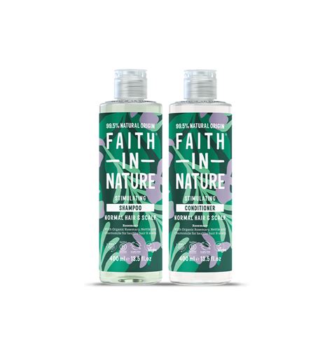 Rosemary Shampoo And Conditioner Set Faith In Nature