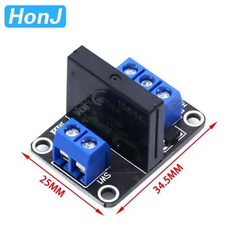 โมดูลรีเลย์ Solid State ระดับสูง5v 12v 24v Dc 1 2 4 8ช่อง Ssr Solid State Relay โมดูลสำหรับ