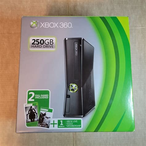 Xbox 360 Slim 4gb Unboxing Youtube Microsoft Xbox 360 Elite 4 Gb Black