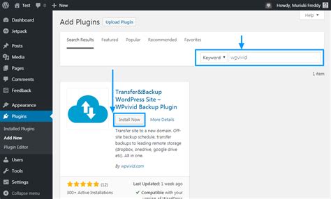 backup restore and transfer wordpress with wpvivid