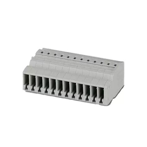 Buy Phoenix Contact 12 Position Gray Terminal Block Receptacle Clipline Combi Sc Series 3042324