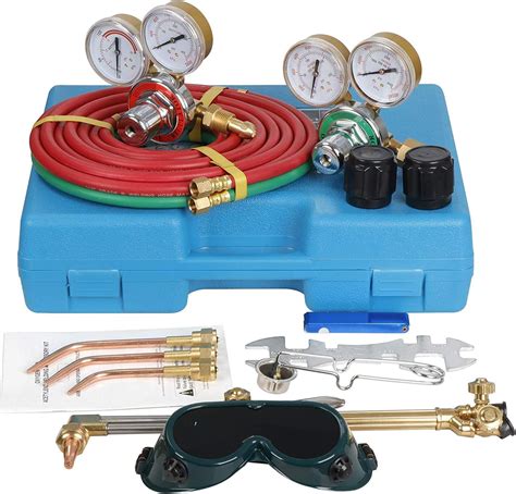 Buy Zenstyle Oxygen And Acetylene Gas Cutting Torch And Welding Kit Portable Oxy Brazing Welder