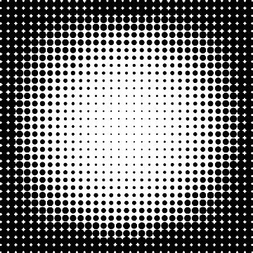 Halftone Symbols Art Dynamic Decoration Vector Art Dynamic