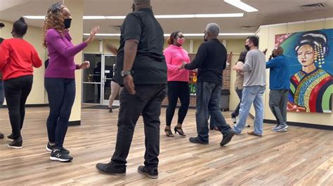 Learning Chicago Stepping Dance Moves Class Part 3